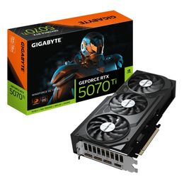 Gigabyte Grafikkarte "GeForce RTX 5070 Ti WINDFORCE OC V2 16G Grafikkarte - 16GB GDDR6, 256b", ohne farbbezeichnung, Grafikkarten, Grafikkarte