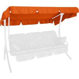 Hollywoodschaukelersatzdach "TOPSELLER", orange (terrakotta), B:210cm T:145cm, Polyacryl, Angerer FREIZEITM&Ouml;BEL, Sonnensegel, Hollywoodschaukelersatzdach, (B/T): ca. 210x145 cm