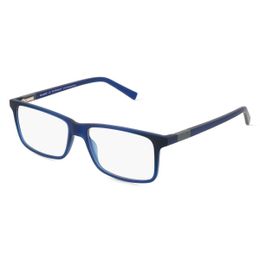 Timberland TB1765 Brille Herren | Fassung: Vollrand, Eckig, Blau Matt