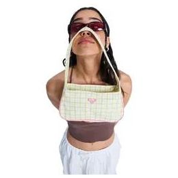 Handtasche Roxy "Roxy Swell Purse", Herren, cloud dancer swell plaid, Obermaterial: 70% Walkfrottier, 30% Walkfrottier;, Taschen Handtasche