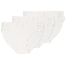 Gina Benotti 3 Damen Slips mit Spitze