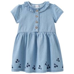 Topomini Baby Jeanskleid mit Stickerei