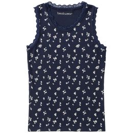 Yigga M&auml;dchen Top mit Spitze