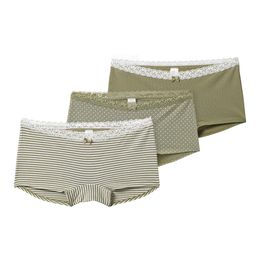 Gina Benotti 3 Damen Shorts mit Spitze