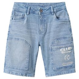 Yigga Jungen Jeansshorts mit Used-Waschung