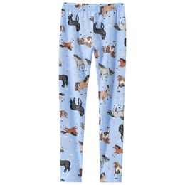 Topolino M&auml;dchen Leggings mit Pferde-Allover