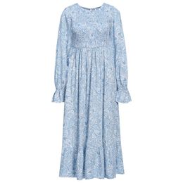 Gina Damen Maxi-Kleid mit Paisley-Muster