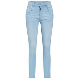 Gina Damen Slim-Jeans mit Used-Waschung
