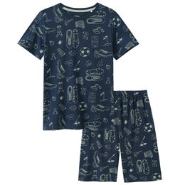 Topolino Jungen Shorty mit Fu&szlig;ball-Motiven