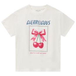 Yigga M&auml;dchen T-Shirt mit Kirsch-Print
