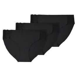 Gina Benotti 3 Damen Slips mit Spitze