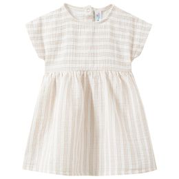 Topomini Baby Musselin-Kleid im Streifen-Look