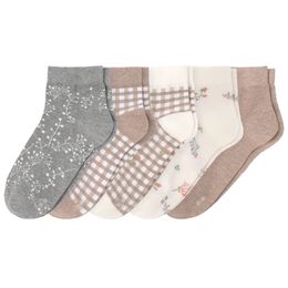 Gina Benotti 5 Paar Damen Sneaker-Socken im Set