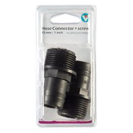 velda Hose Connector+Screw 1 Inch 25 mm