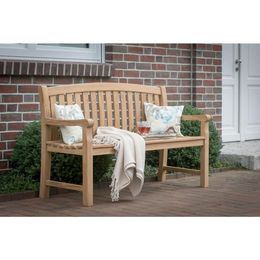 Gardenson Gartenbank, Teak, Holz, Teakholz, 3-Sitzer, 150x94x57 cm, Holzm&ouml;bel, Sitzgelegenheiten Holz, Gartenb&auml;nke Holz