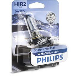 Philips HIR2 WhiteVision ultra (1 Stk.) 9012WVUB1 Gl&uuml;hlampe, Fernscheinwerfer,Gl&uuml;hlampe, Hauptscheinwerfer,Gl&uuml;hlampe 12V f&uuml;r TOYOTA VAUXHALL OPEL 2098