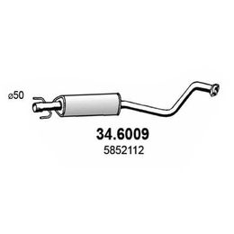 Asso Mittelschalld&auml;mpfer 346009 f&uuml;r Vaughall