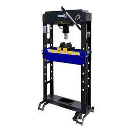 Valkenpower Werkstattpresse Lufthydraulik mit Fu&szlig;pedal 50 Tonne