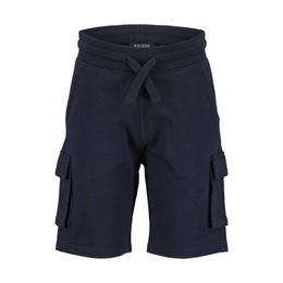 Shorts Blue Seven "Blue Seven Jogginghose", Jungen, Gr. 176, 5950, nachtblau, 100% Baumwolle, relaxed fit, Hosen Shorts