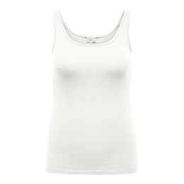 sheego Gro&szlig;e Gr&ouml;&szlig;en Tanktop, bright white, Gr&ouml;&szlig;e L - Damen
