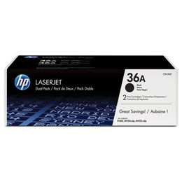 HP Laserjet Toner Doppelpack CB436AD black