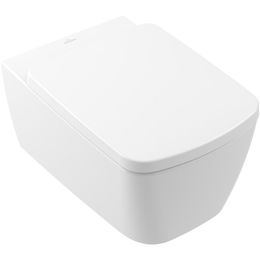 Villeroy & Boch Villeroy und Boch Subway 3.0 Wand-WC 4610T0R1 37x56cm, sp&uuml;lrandlos, wei&szlig; CeramicPlus