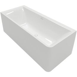 Villeroy & Boch Villeroy und Boch Subway 3.0 Vorwand-Badewanne Q180SBW9CL00V01 180x80cm, links, Quaryl, wei&szlig;