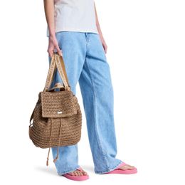 Tagesrucksack Roxy "Spotless Sunnies 14L", Damen, braunie, Obermaterial: 100% Papier;, Rucks&auml;cke