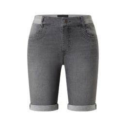 Shorts AENGELS "AENGELS Bermuda TU Sporty Denim", Damen, Gr. 36, Normalgr&ouml;&szlig;en, light grau used, 98% Baumwolle, 2% Elasthan, unifarben, skinny fit, Hosen Shorts