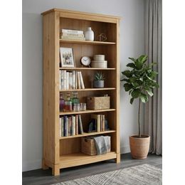 B&uuml;cherregal OTTO HOME "Rauna", natur, B:96cm H:180cm T:38cm, Massivholz, Regale, B&uuml;cherregal, aus massiver Kiefer, Breite 96 cm, FSC zertifiziert