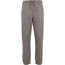 Stoffhose 2Y STUDIOS "2Y Studios Herren Basic Sweatpants", Herren, Gr. L, US-Gr&ouml;&szlig;en, washed grau, 70% Baumwolle, 30% Polyester, unifarben, loose fit, Hosen Stoffhose