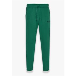 Jogginghose DROPSIZE "Dropsize Herren Dropsize Logo Sweat Pant", Herren, Gr. S, US-Gr&ouml;&szlig;en, washedgr&uuml;n, 70% Baumwolle, 30% Polyester, relaxed fit, Hosen Jogginghose