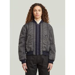 G-Star Raw Bomberjacke G-STAR "Bomberjacke", Damen, Gr. L, coated vintage khaki, Obermaterial: 100% Polyimid, Jacken Bomberjacke