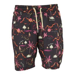 Shorts Just Rhyse "Just Rhyse Herren Just Rhyse Shorts Waikiki", Herren, Gr. M, US-Gr&ouml;&szlig;en, schwarz, 80% Baumwolle, 20% Polyester, normal, Hosen Shorts