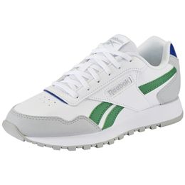 Sneaker Reebok CLASSIC "REEBOK GLIDE", Jungen, Gr. 34,5, wei&szlig;, grau1, classiccobalt, Synthetik, Schuhe Sneaker