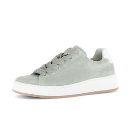 Sneaker Gabor "Sneaker low", Damen, Gr. 35,5, gr&uuml;n, Schuhe Sneaker