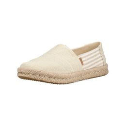 Toms Shoes Espadrille TOMS "TOMS Halbschuhe Textil", Damen, Gr. 37, beige, Textil, Schuhe Espadrille