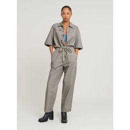 G-Star Raw Jumpsuit G-STAR "Army Jumpsuit", Damen, Gr. L, Normalgr&ouml;&szlig;en, vintage khaki, Obermaterial: 100% Baumwolle, Overalls Jumpsuit