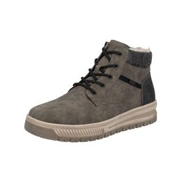 Sneaker Rieker "Rieker Stiefelette Lederimitat", Herren, Gr. 41, kaffee, Lederimitat, Schuhe Sneaker