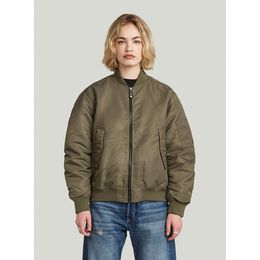 G-Star Raw Bomberjacke G-STAR "Bomber Padded Jacke", Damen, Gr. L, turf, Obermaterial: 100% Polyimid, Jacken Bomberjacke