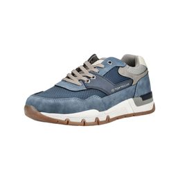 Sneaker Tom Tailor "Tom Tailor Sneaker Lederimitat/Textil", Herren, Gr. 41, navy, Lederimitat, Textil, Schuhe Sneaker