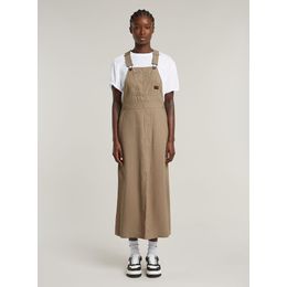 G-Star Raw Bodykleid G-STAR "Dungaree Kleid", Damen, Gr. M, Normalgr&ouml;&szlig;en, light toggee, Obermaterial: 90% Viskose, 10% Polyester, Kleider