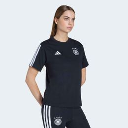 T-Shirt adidas Performance "DEUTSCHLAND DNA TRIKOT", Damen, Gr. L, schwarz, Obermaterial: 100% Baumwolle, Rundhals, Shirts T-Shirt