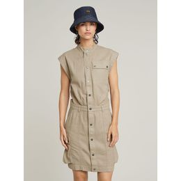 G-Star Raw Bodykleid G-STAR "Pocket Kleid", Damen, Gr. M, Normalgr&ouml;&szlig;en, vintage khaki gd, Obermaterial: 50% Baumwolle, 50% Baumwolle, Kleider