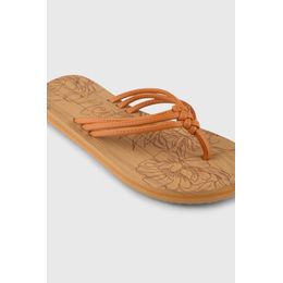 O`Neill Zehentrenner O'NEILL "DITSY SANDALS", Damen, Gr. 36, tandoori, Synthetik, Schuhe Zehentrenner, sportlicher Stil, Sommerschuh, Sandale und Schlappen