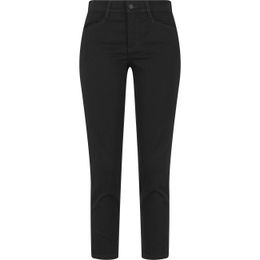 Bequeme Jeans AENGELS "AENGELS Angels Jeans Ornella Sporty mit Dehnbund", Damen, Gr. 34, Normalgr&ouml;&szlig;en, schwarz, 92% Baumwolle, 6% Polyester, 2% Elasthan, unifarben, normal, Jeans