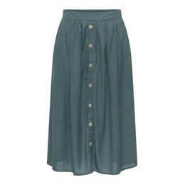 Sommerrock Only "ONLMILANO AOP LIFE LONG SKIRT WVN NOOS", Damen, Gr. XL, balsam gr&uuml;n, Web, Obermaterial: 100% Viskose, unifarben, lang, R&ouml;cke, Viskose