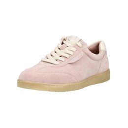 Sneaker Tamaris "Tamaris Sneaker Veloursleder/Textil", Damen, Gr. 39, rose, Textil, Veloursleder, Schuhe Sneaker