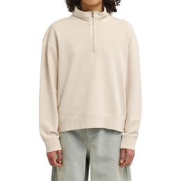 Sweatshirt Element "Lowcase", Damen, Gr. L, oat milk, Obermaterial: 50% Walkfrottier, 30% Walkfrottier, 20% Microfaser;, Sweatshirts Sweatshirt