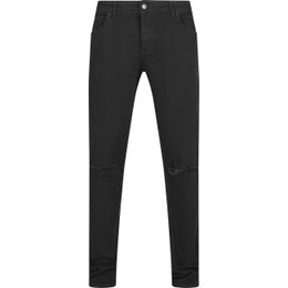 Bequeme Jeans 2Y Premium "2Y Premium Herren 2Y Skinny Fit Jeans", Herren, Gr. 34, Normalgr&ouml;&szlig;en, schwarz, 97% Baumwolle, 3% Elasthan, unifarben, Jeans